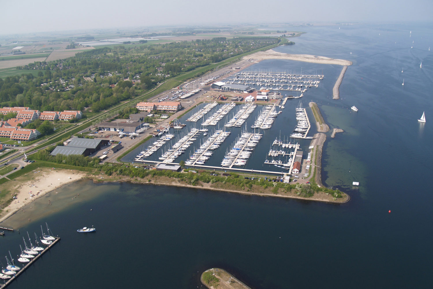 web_luchtfoto-haven-bruinisse | Schokker